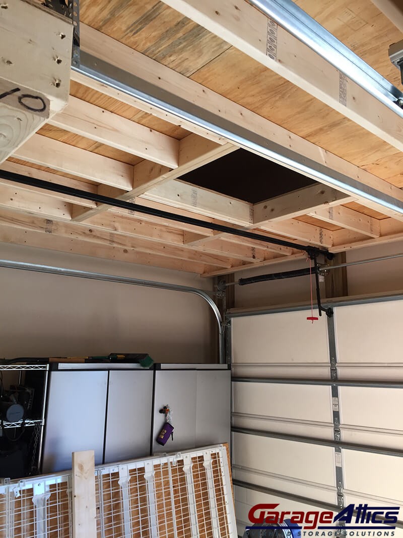 Loft Storage Solutions | Custom Built Massive Overhead Garage Storage
