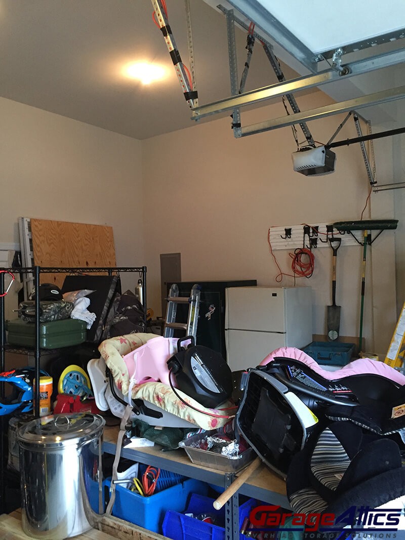Loft Storage Solutions | Custom Built Massive Overhead Garage Storage