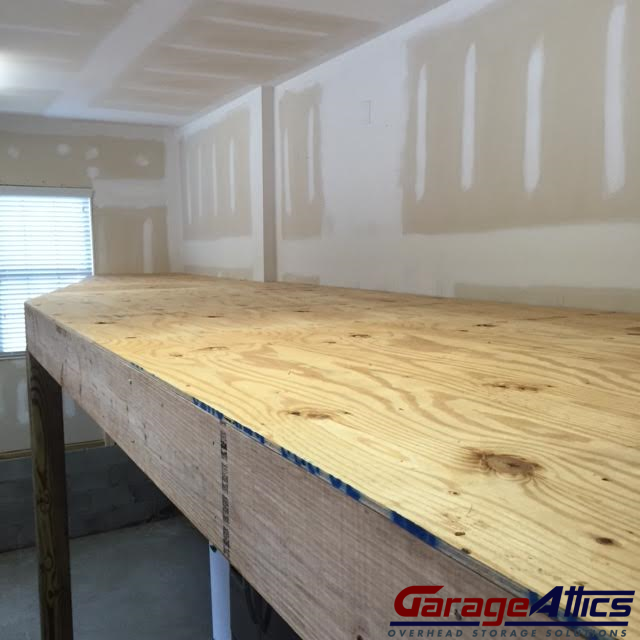 Garage Storage Loft Solutions | Custom Overhead Garage Storage Lofts