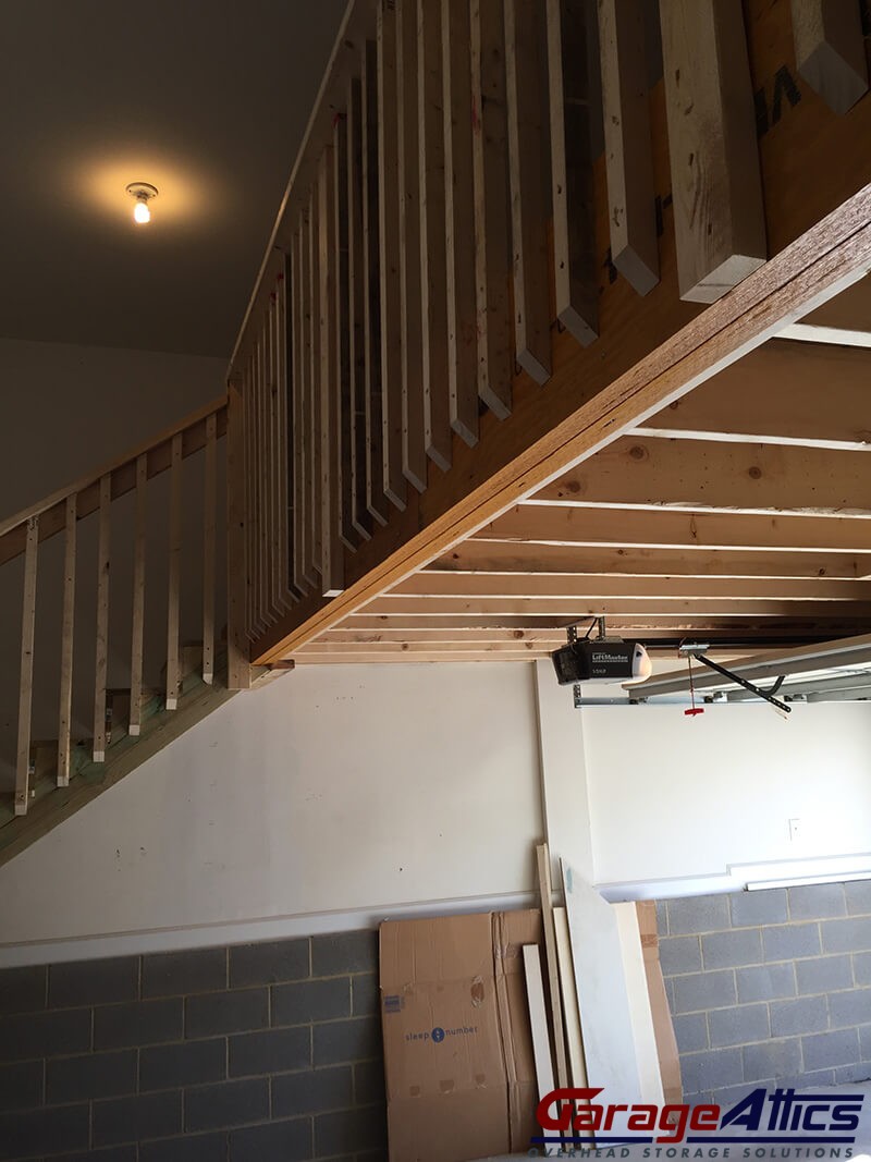 Custom Ceiling Storage in Garage | Massive Overhead Storage Lofts