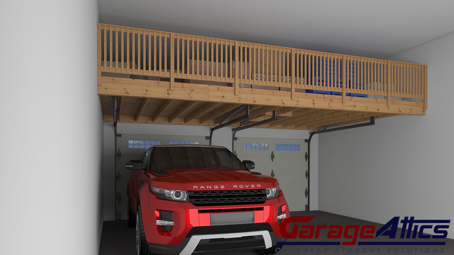 Garage Storage Ideas | Custom Overhead Storage Lofts & Wall Shelving
